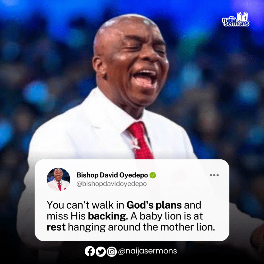 QUOTE OF THE DAY BY BISHOP DAVID OYEDEPO » Naijasermons