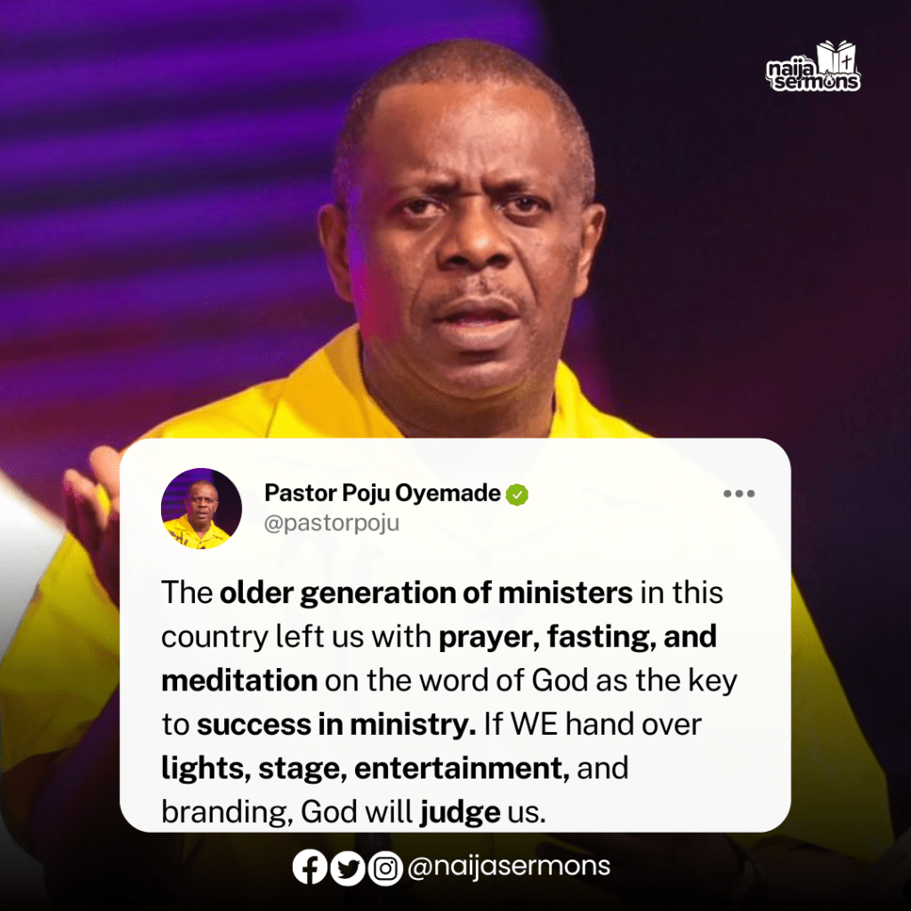 QUOTE OF THE DAY BY PASTOR POJU OYEMADE » Naijasermons