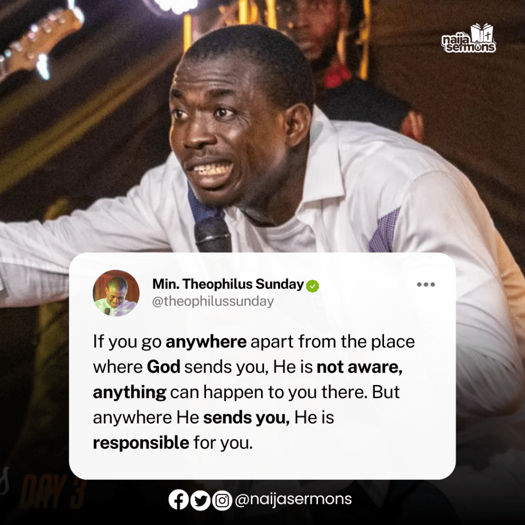 QUOTE OF THE DAY BY MIN. THEOPHILUS SUNDAY » Naijasermons