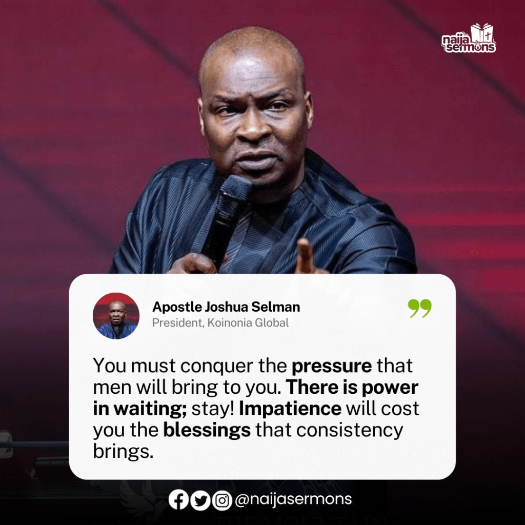 200+ Best Apostle Joshua Selman Quotes That Will Transform Your Life ...